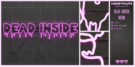 Second Life Marketplace - things&stuffs [dead inside neon] original mesh